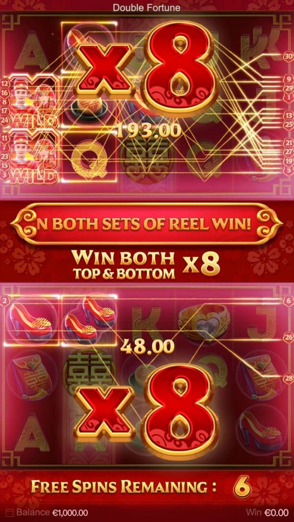 Double Fortune ทดลองเล่น สล็อตรักจัดหนัก โชคx2 เกมแจกเบิ้ล จาก pg slot